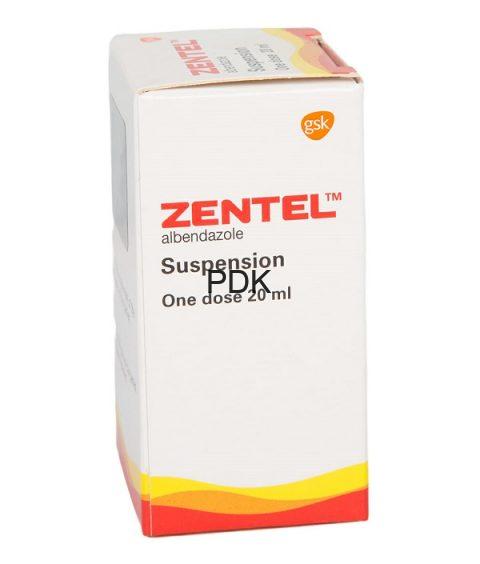 Zentel Suspension 20ML - Pharmacy Direct Kenya
