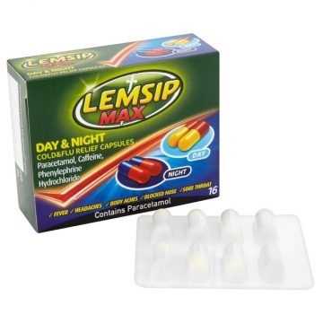 Lemsip Max Day & Night Capsules 16`s - Pharmacy Direct Kenya