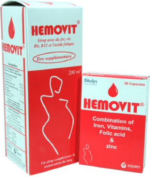 Hemovit Capsules 30`S - Pharmacy Direct Kenya